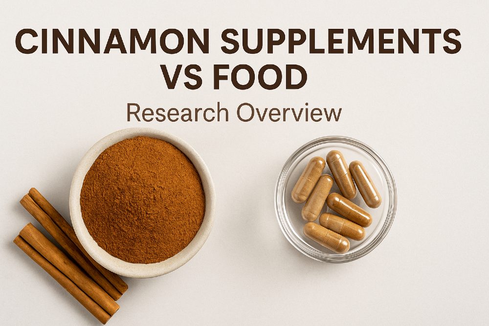Cinnamon Supplements vs Food: Absorption Differences – Me First Living