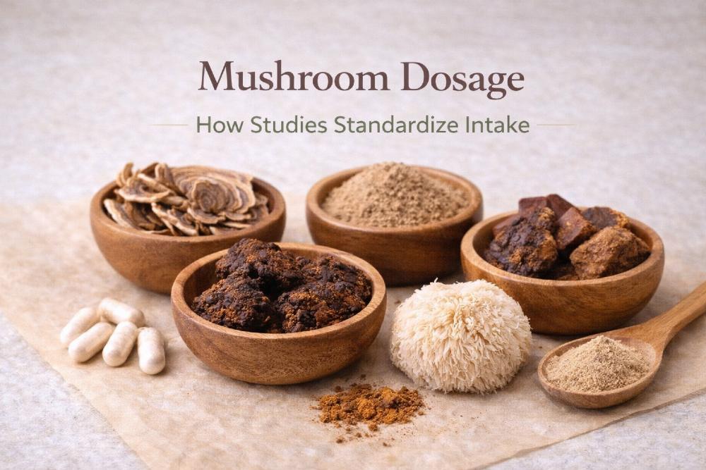 Mushroom Dosage: How Research Standardizes Intake – Me First Living