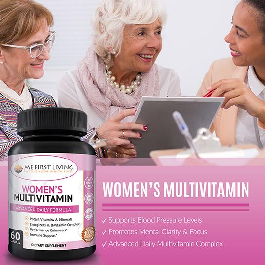 Buy Women's Daily Multivitamin / Multimineral Supplement - Me First Living